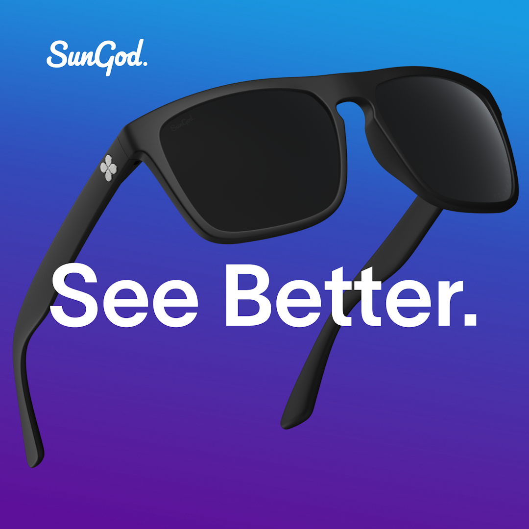 See Better with SunGod Sunglasses. | SunGod. See Better.