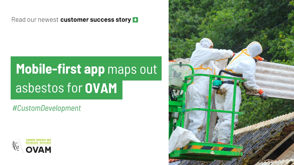 Mobile-first web app maps out asbestos for OVAM - ACA Group Mobile-first web app maps out asbestos for OVAM - ACA Group