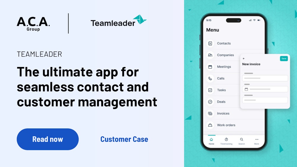 The ultimate app for seamless contact and customer management