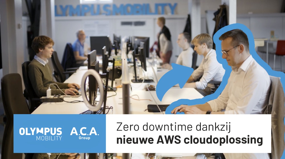 Zero downtime platform thanks to AWS cloud-native solution for Olympus Mobility