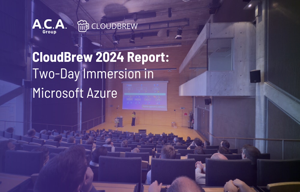 CloudBrew 2024 Report: Two-Day Immersion in Microsoft Azure