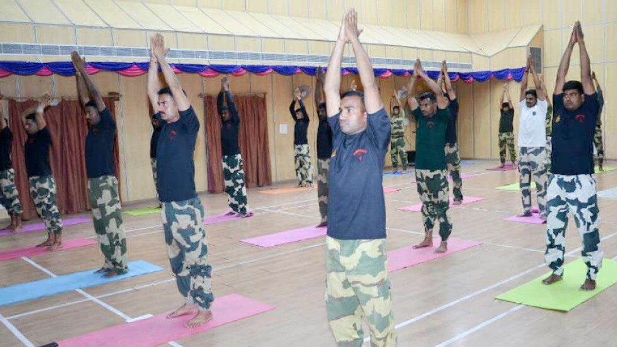 Offering Yoga to our Soldiers