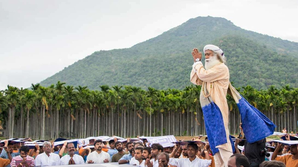 Rally for Rivers - Campaign Launch by Sadhguru