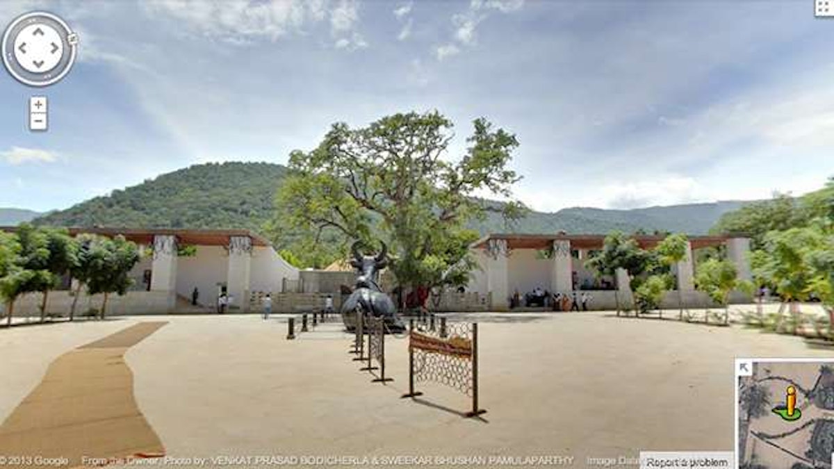 Take A Virtual Tour of Isha Yoga Center on Google Maps