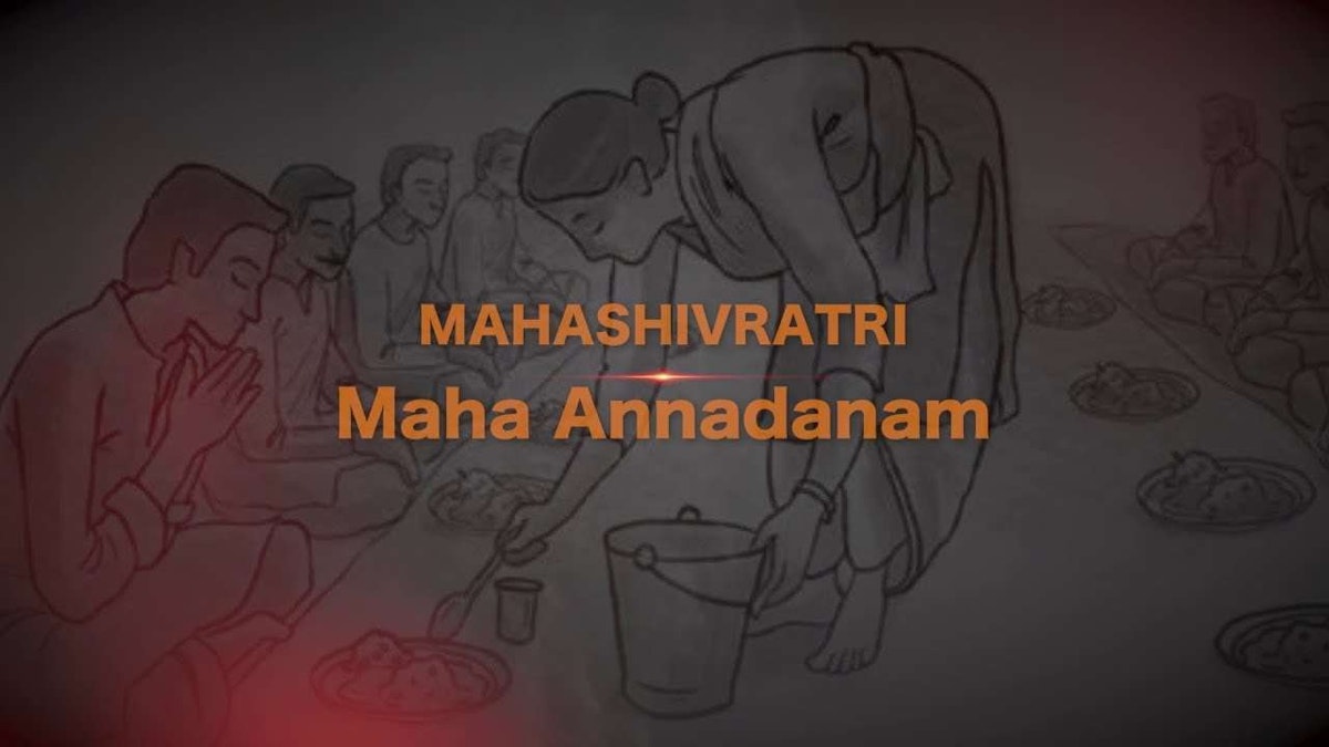 Mahashivratri Maha Annadanam – A Sacred Offering of Food