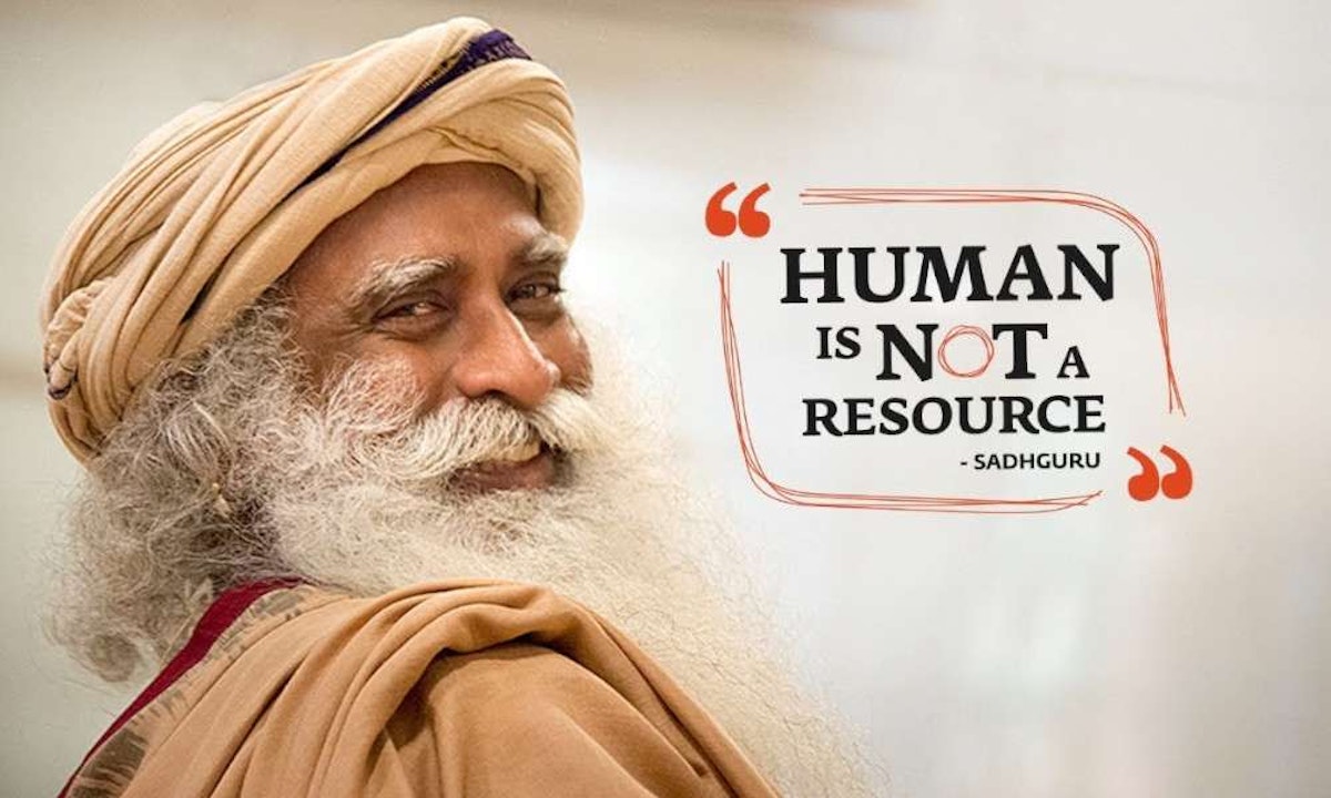 Human is Not a Resource - HR Conclave 2019 | Isha English Blog