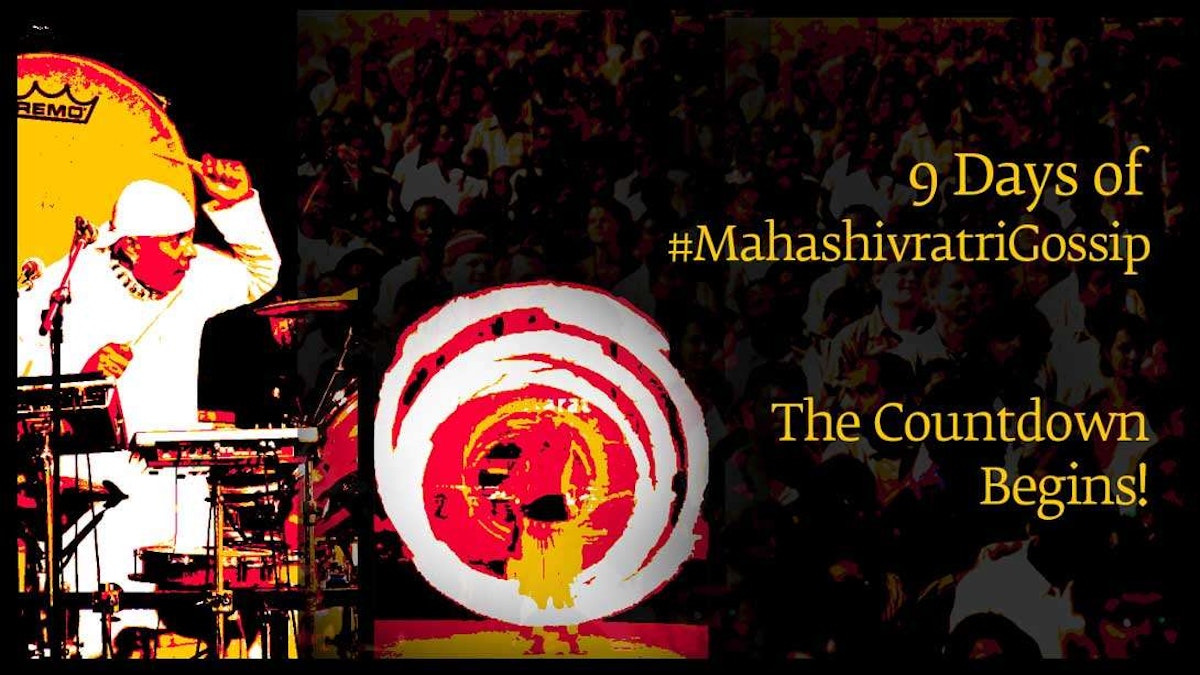 Isha Live Blog: Nine Days of Mahashivratri Gossip