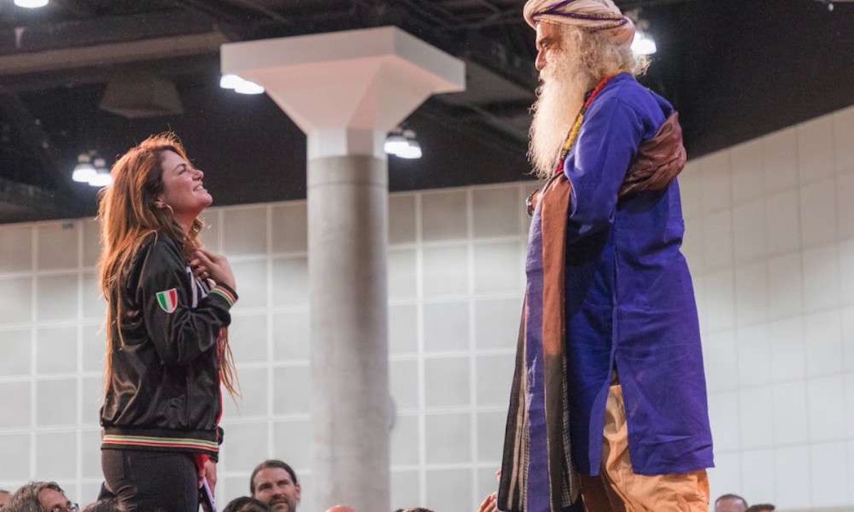 The Experience of Being in Sadhguru's Presence