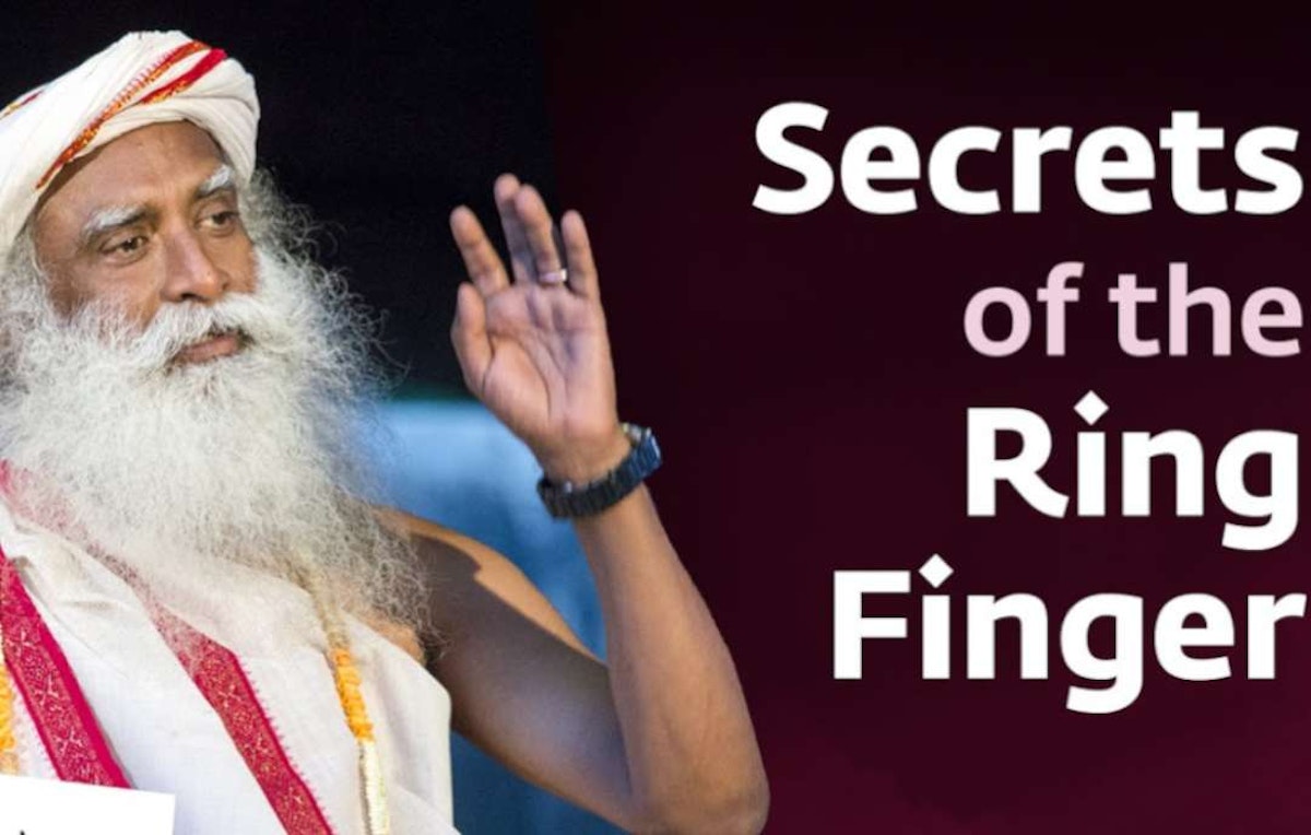 The Spiritual Significance of Ring Finger - Sadhguru