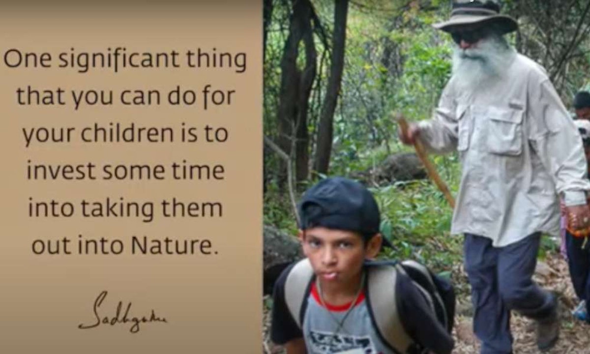 Nature Can Teach a Child What Teachers and Parents Cannot