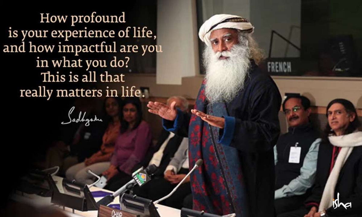 Your Destiny As a Human Being Must Be Crafted By You.