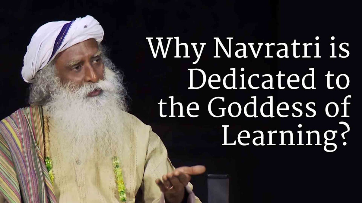 Why Navratri is Dedicated to the Goddess of Learning?