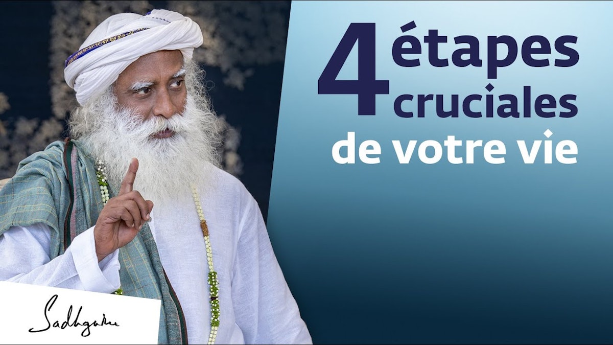 Quelles sont les 4 grandes étapes de la vie