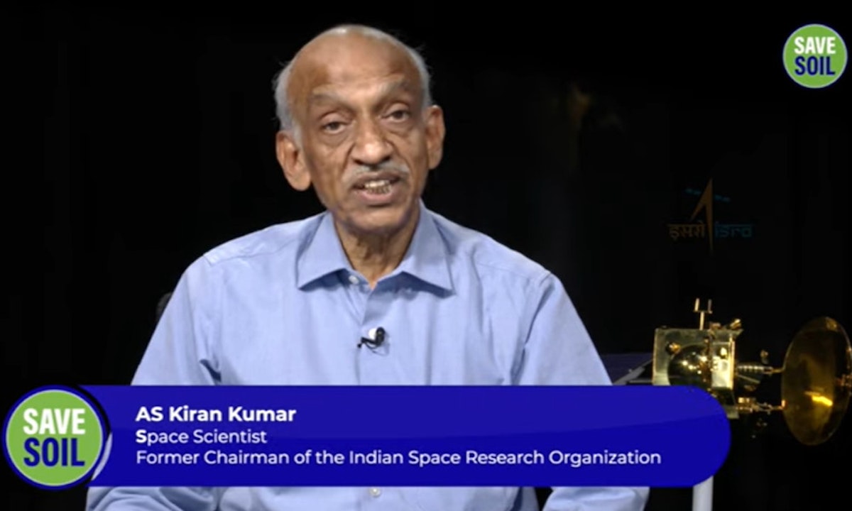 Former ISRO Chairman Mr. A.S. Kiran Kumar Explains the Science of SaveSoil
