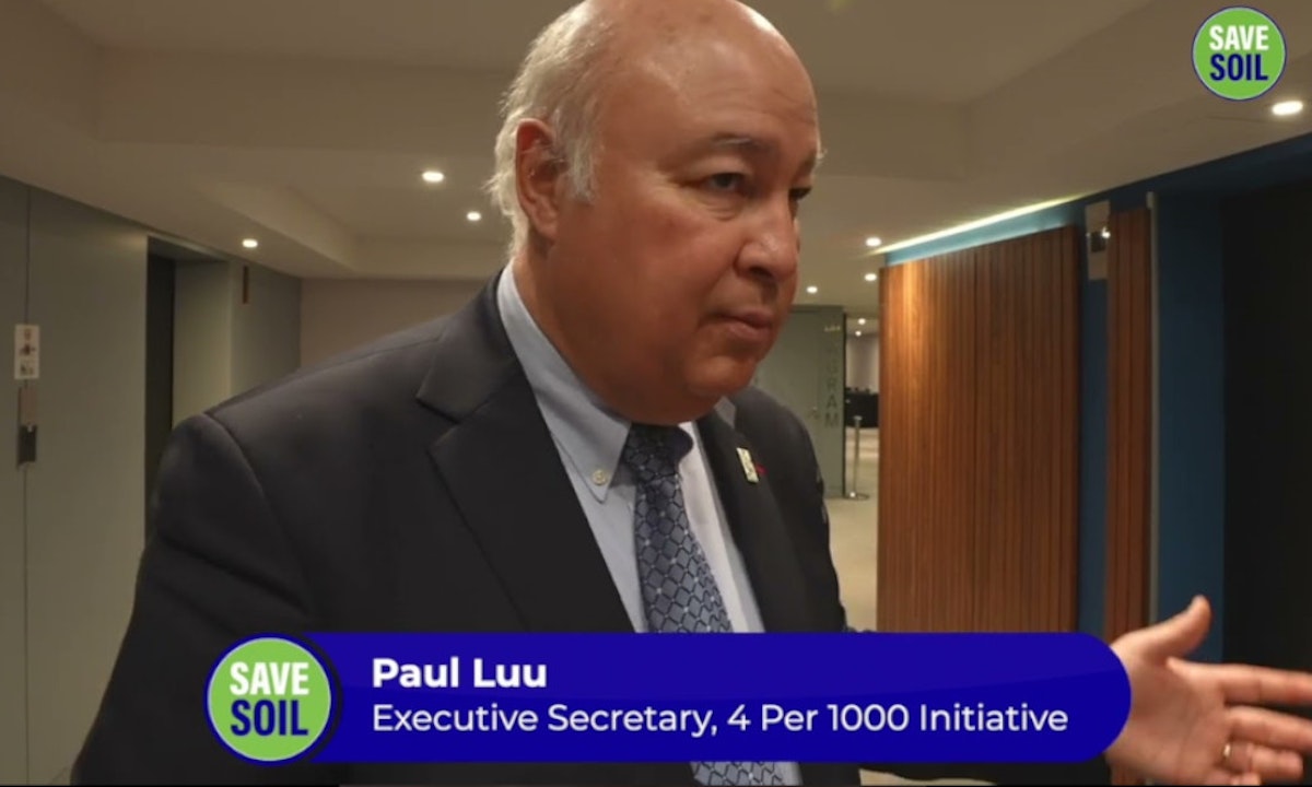 Renowned Agronomist Paul Luu Supports SaveSoil
