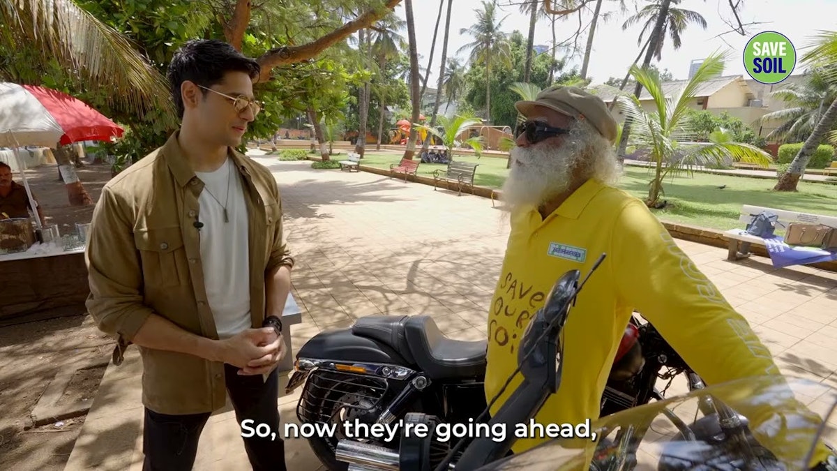 Do You Get Angry Sidharth Malhotra Asks Sadhguru