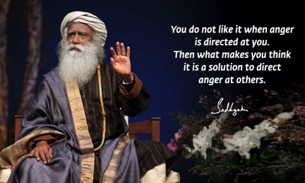 Anger is Not Power. Anger Means You Are Throwing Away of Calmness And ...