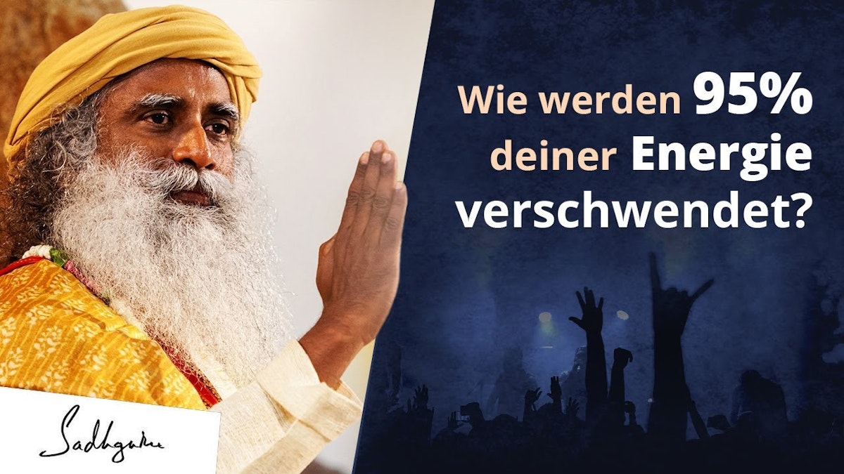 Wie werden 95% deiner Energie verschwendet?