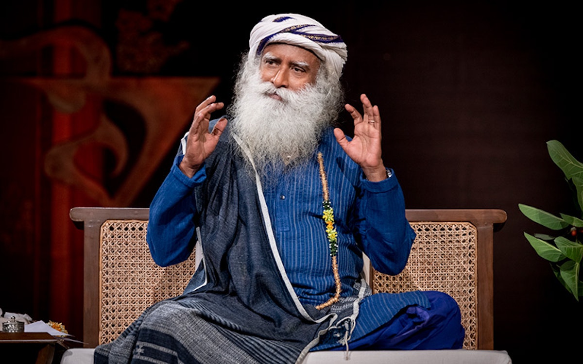 Sadhguru in conversation with Lewis Howes