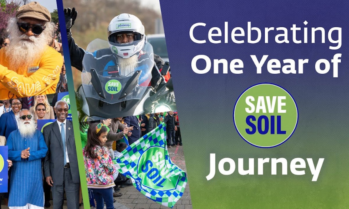 One Year of Save Soil Journey - the Work Has Just Begun!