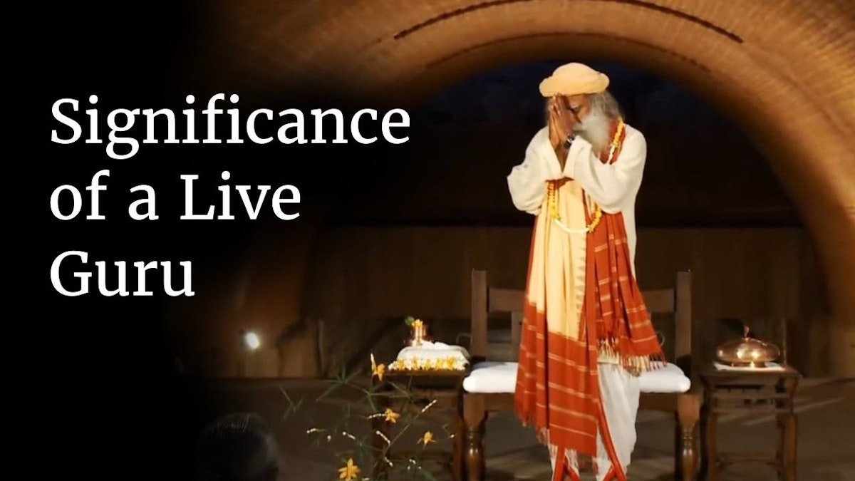 Significance of a Live Guru
