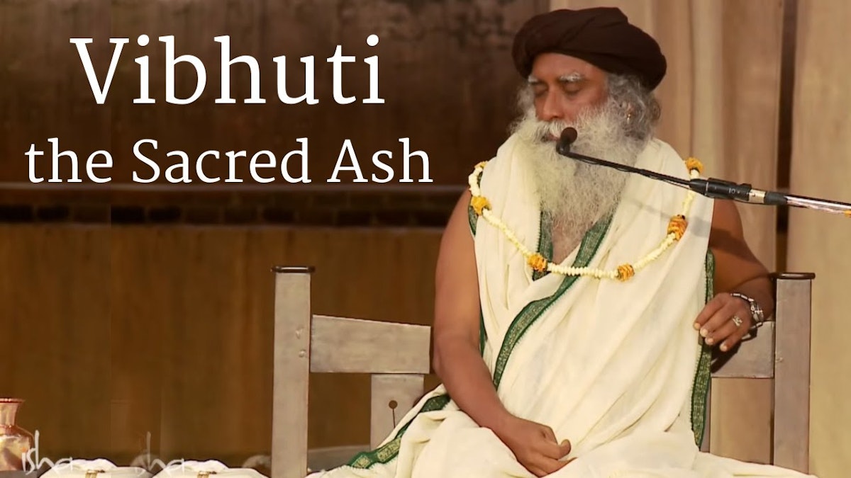 Vibhuti, the Sacred Ash