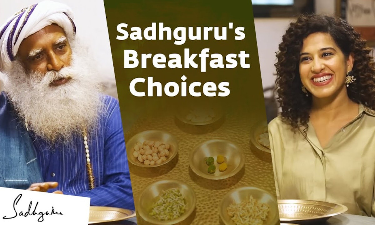 Sadhguru's Secret to An Energetic Day
