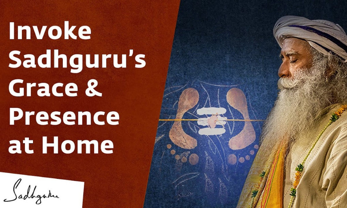 Invoke Sadhguru’s Grace & Presence at Home | Sadhguru Sannidhi Sangha