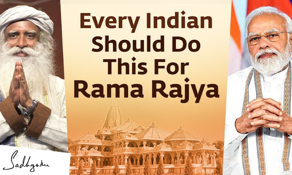 Sadhguru on Prime Minister Narendra Modi’s 11-day Anushthan for Rama ...