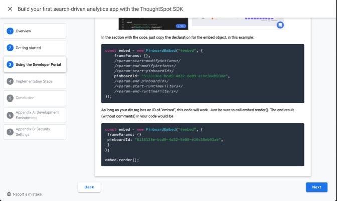 ThoughtSpot for Developers