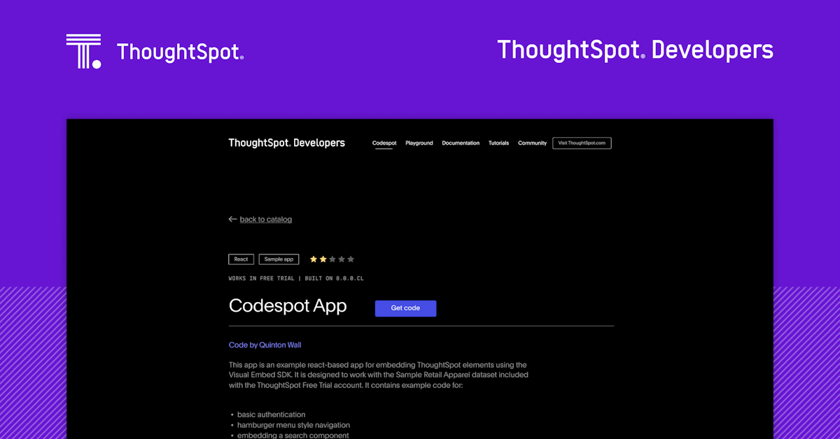 ThoughtSpot Postman API Collection