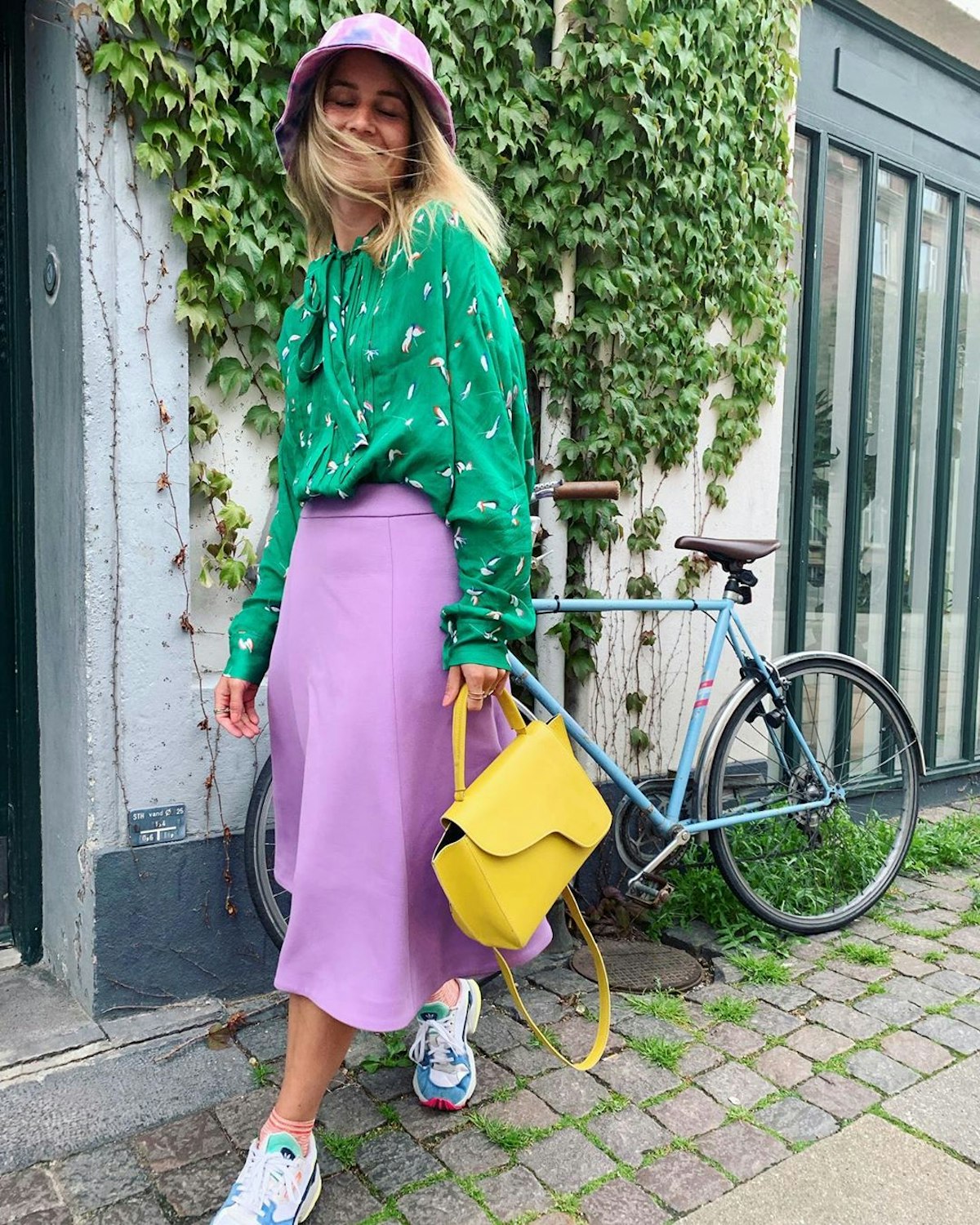 Verde e lilás é a combinação de cores mais inesperada da temporada