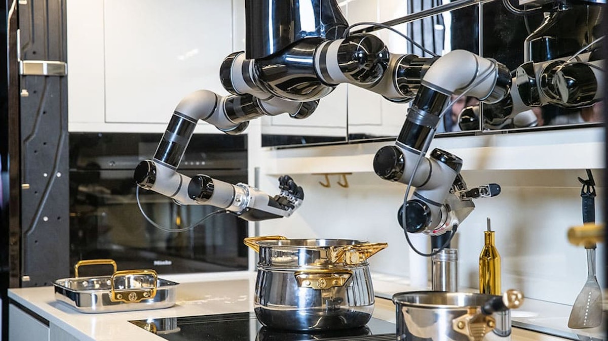 Tecnologia! Empresa de robótica lança primeiro robô chef do mundo