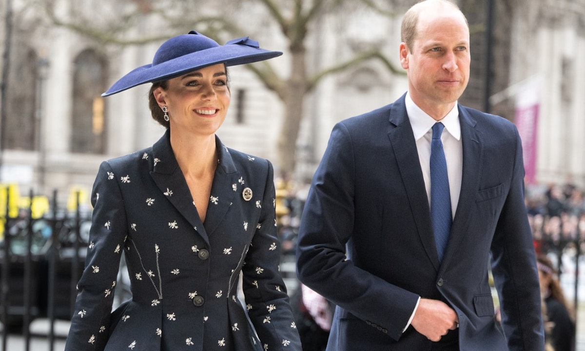 Kate Middleton e príncipe William discutem com Rei Charles III
