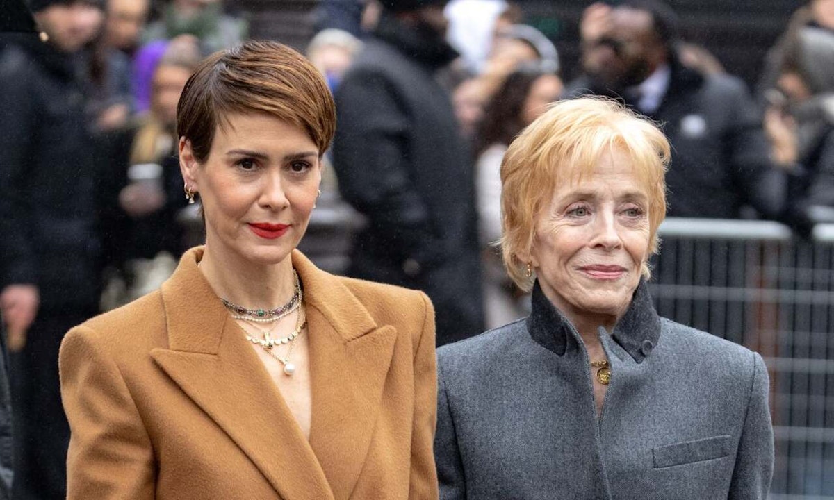 Sarah Paulson nunca morou com parceira 32 anos mais nova