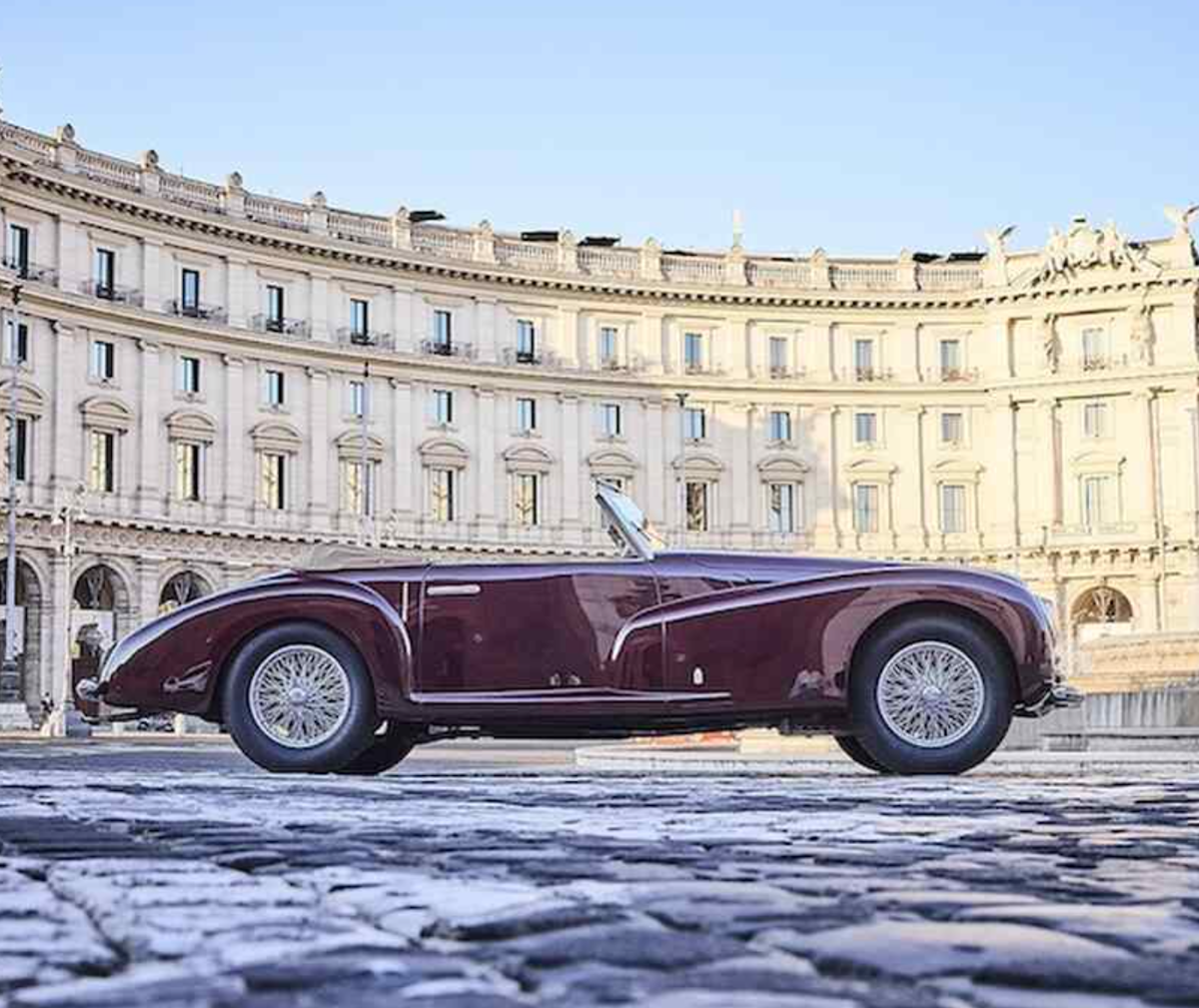 Carros clássicos celebram a herança italiana em Roma