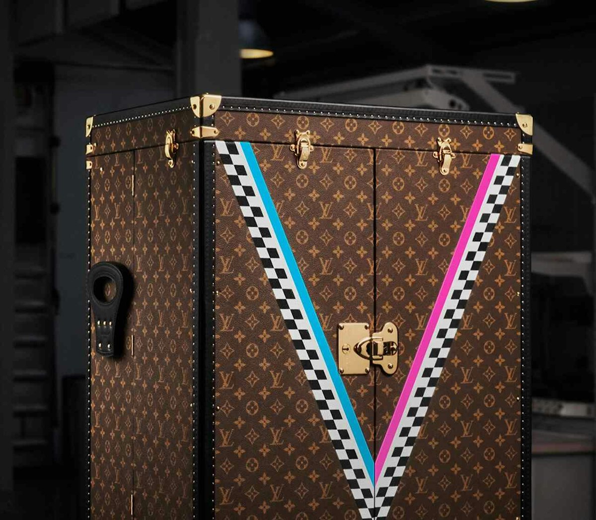 Louis Vuitton apresentou a exclusiva Trophy Trunk no GP de Miami