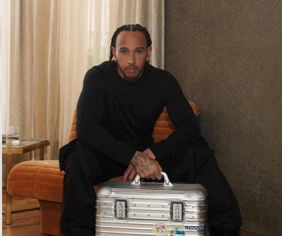 RIMOWA lança nova campanha com Lewis Hamilton, Jay Chou e Rosé