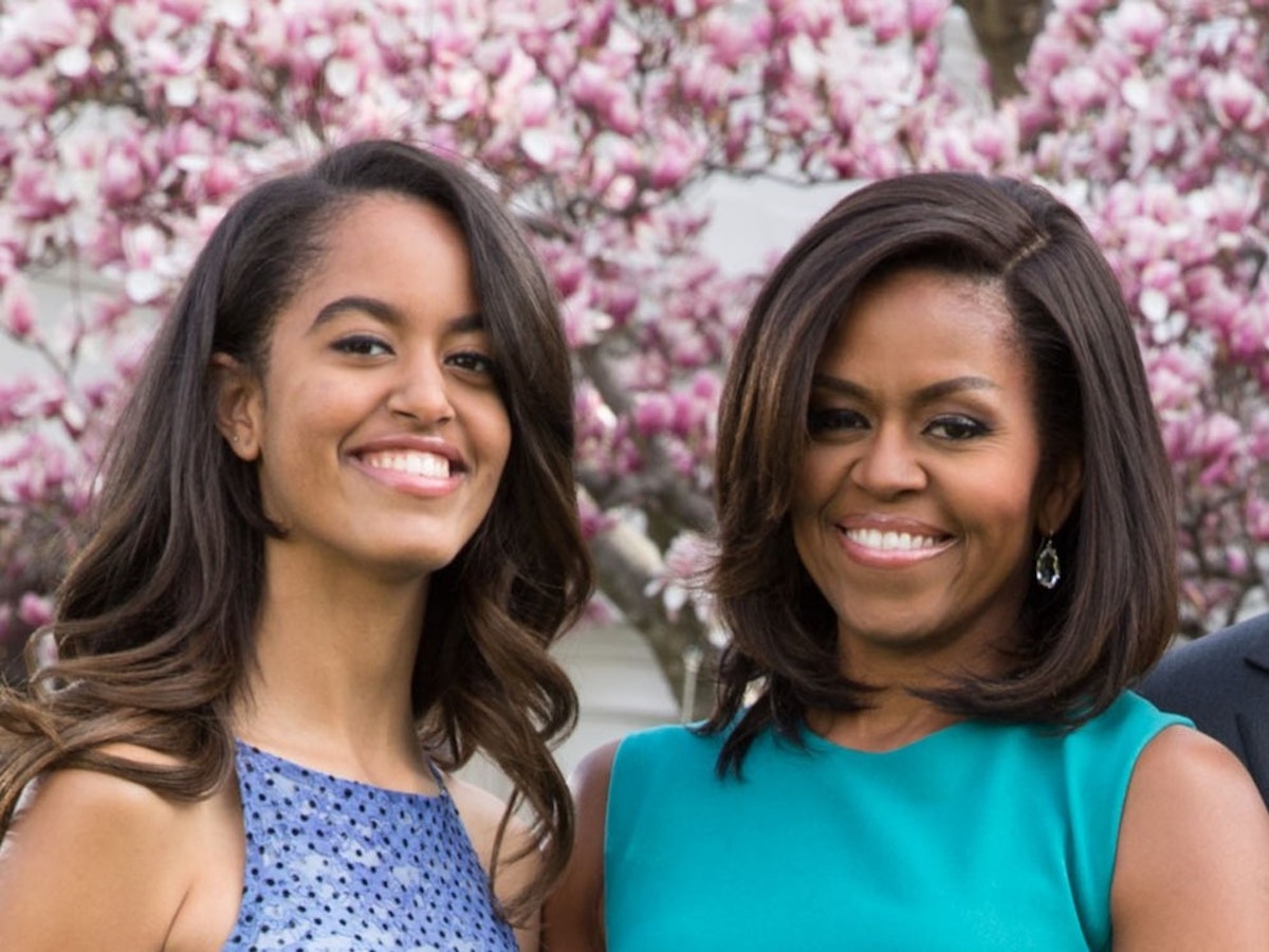 Michelle Obama reage à decisão de Malia abandonar o sobrenome. Confira!