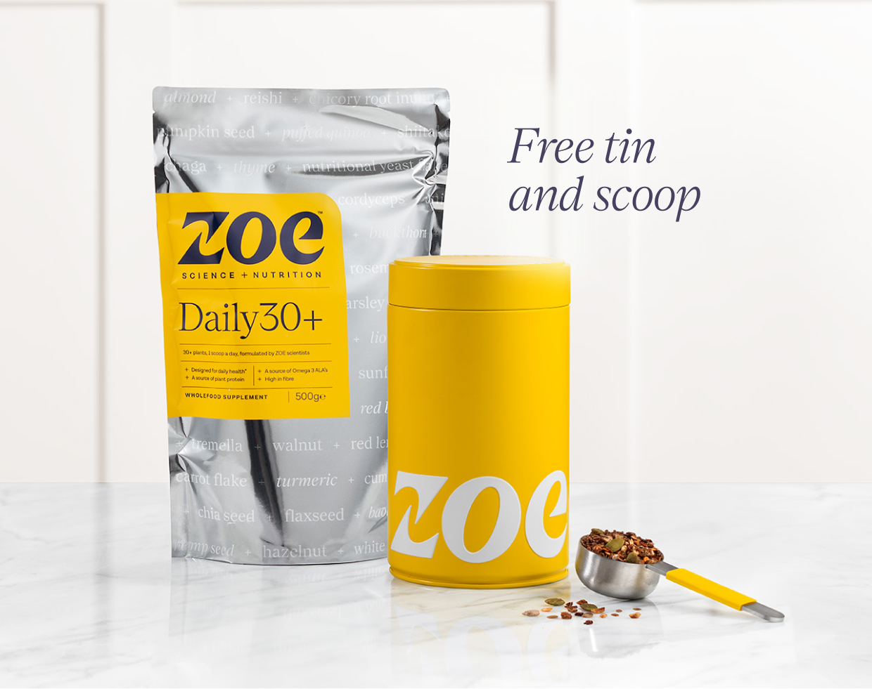 Daily30+: Add a scoop of ZOE science to your plate