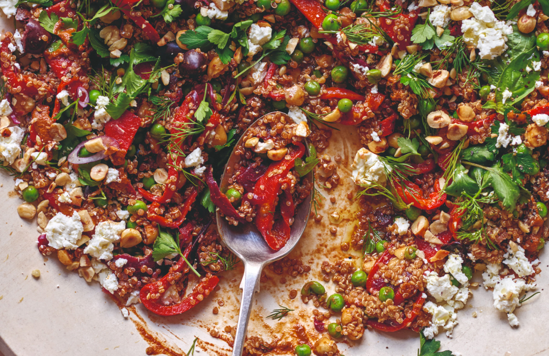 RECIPE: Red Pepper Quinoa Salad