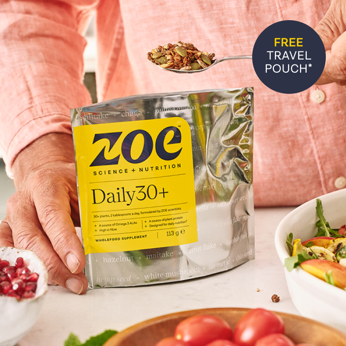 Daily30+: Add a scoop of ZOE science to your plate