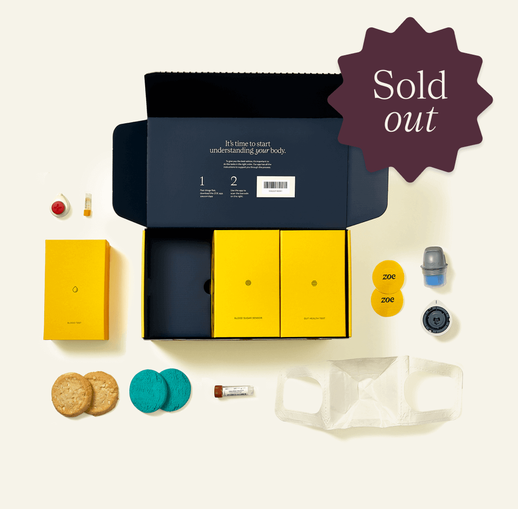 ZOE App & Gut Health Test | Personalised Nutrition