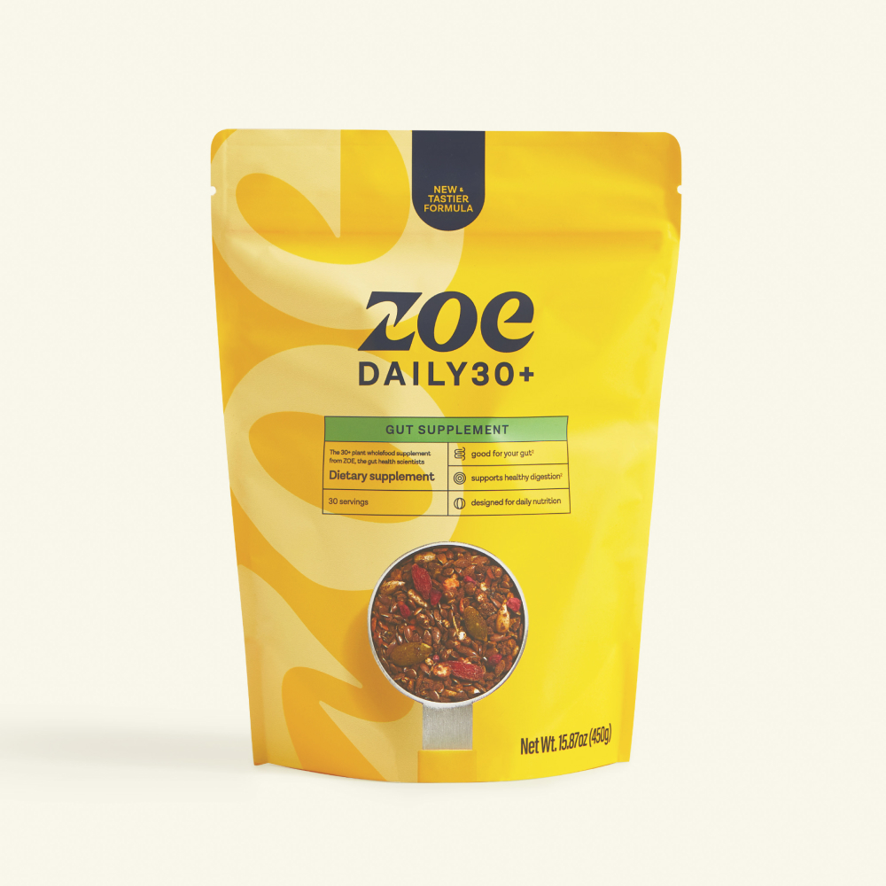 Daily30+: Add a scoop of ZOE science to your plate