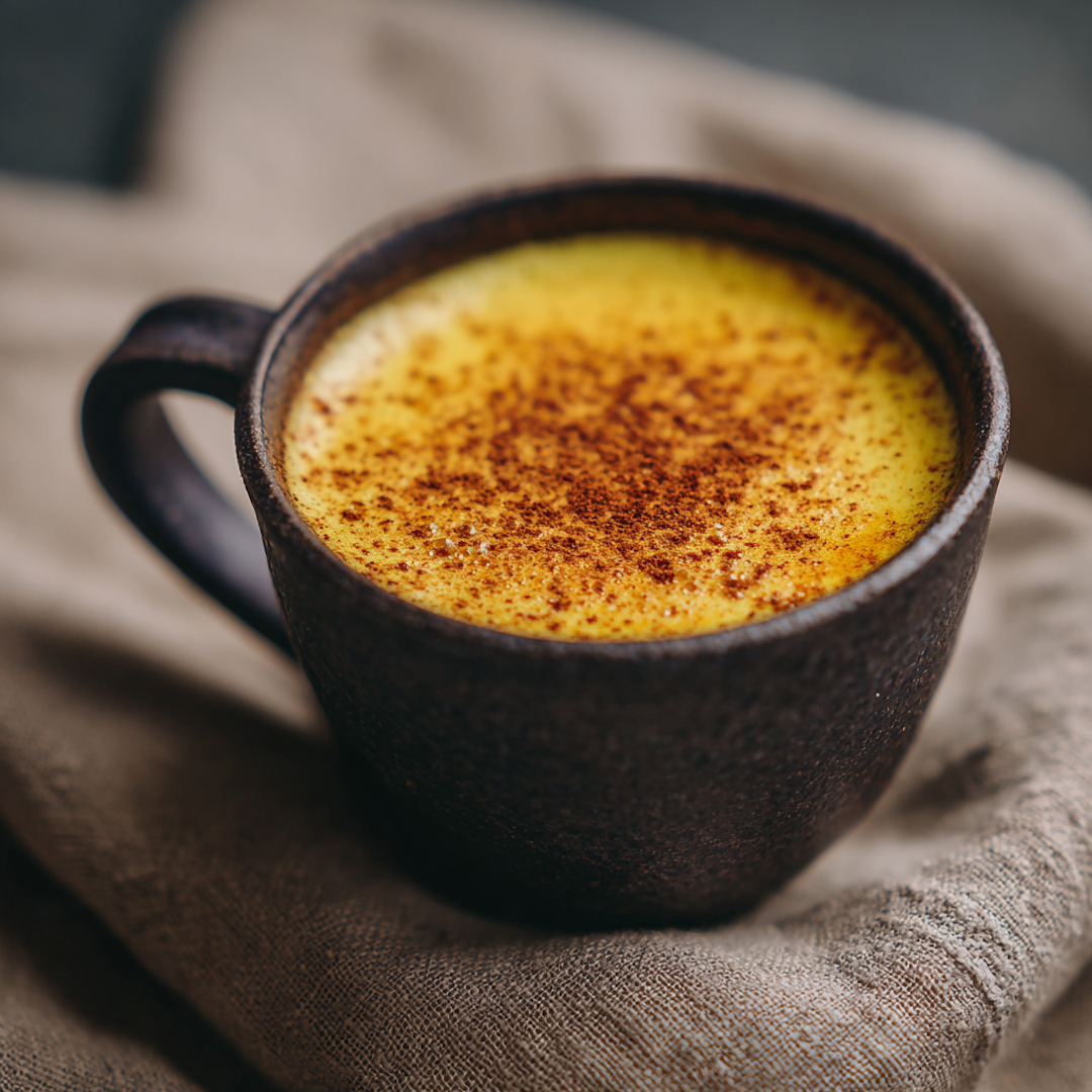 Recipe: Turmeric and Cinnamon 'Gold Milk' Latte