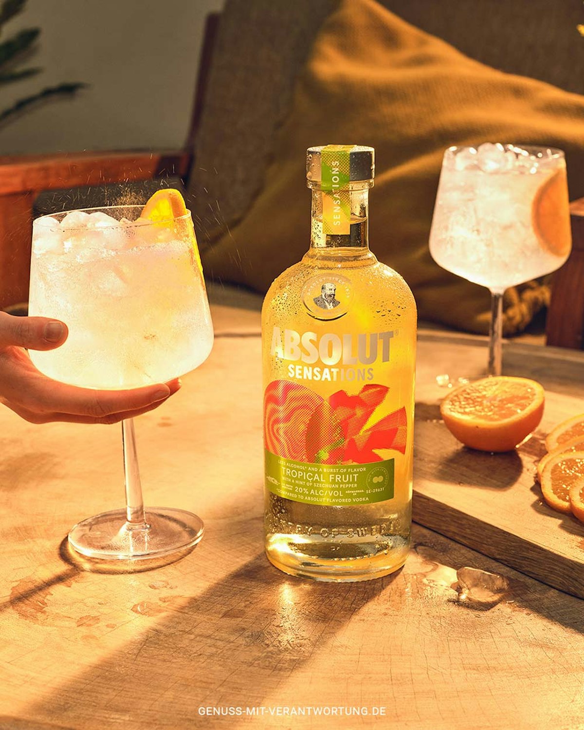 ABSOLUT Sensations Lemonade – das Rezept