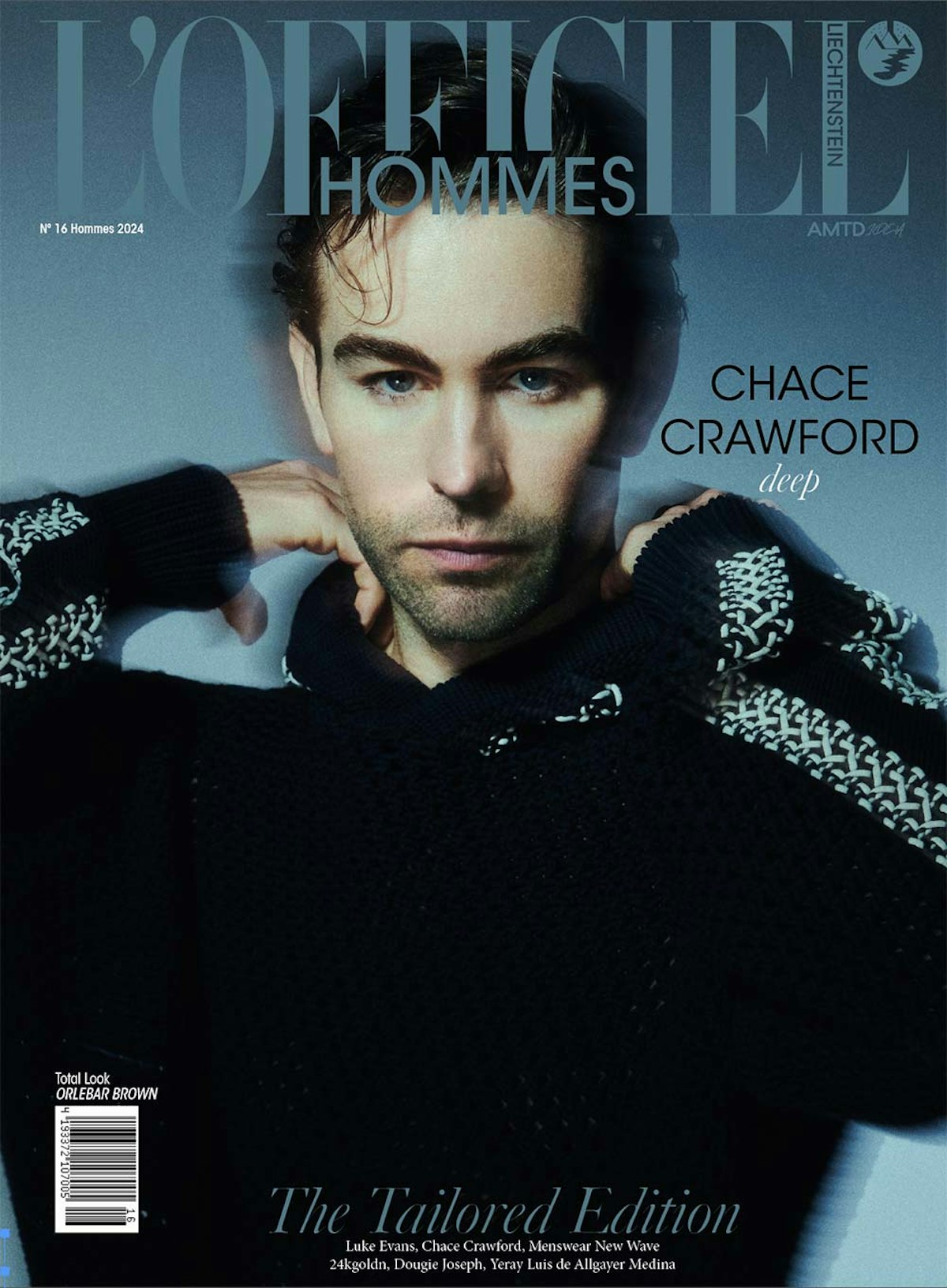 Chace Crawford exklusiv auf dem neuen Cover der L'OFFICIEL Hommes ...
