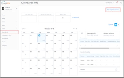 Regularize attendance problems