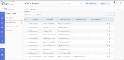 Assign a reviewer for claims