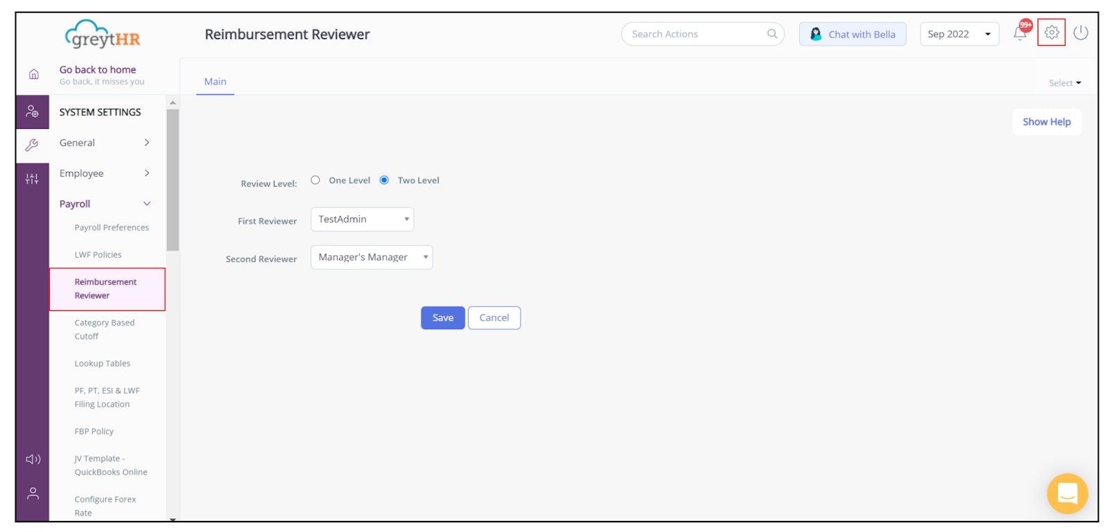 Assign reimbursement claims reviewer